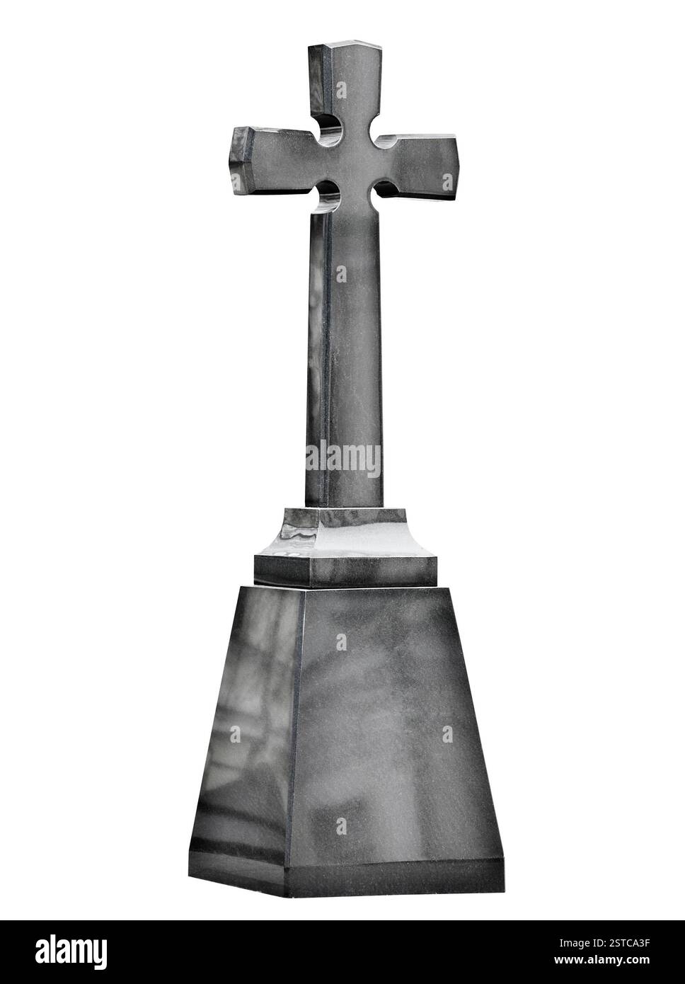 Old stone grave cross Cut Out Stock Images & Pictures - Alamy