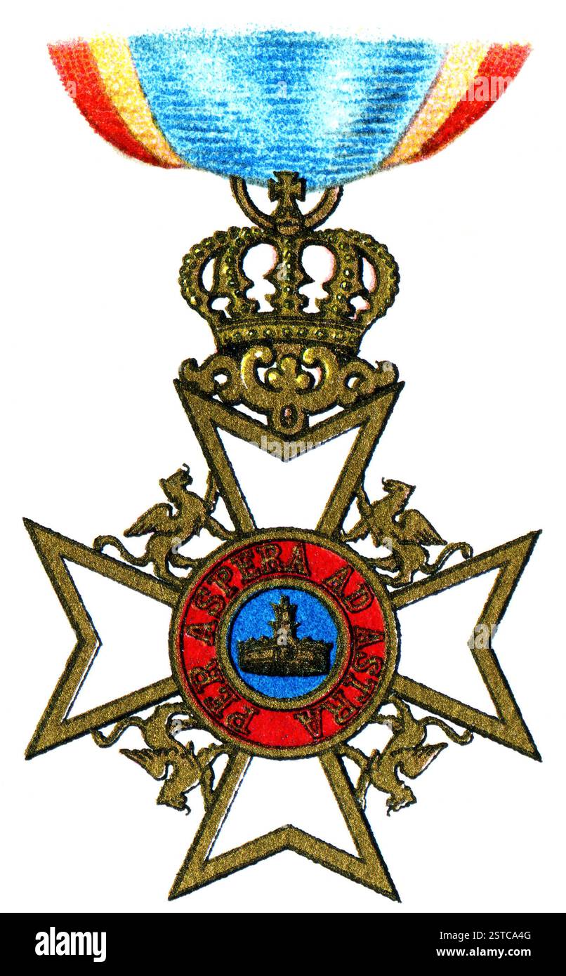House Order of the Wendish Crown (Mecklenburg Stock Photo - Alamy