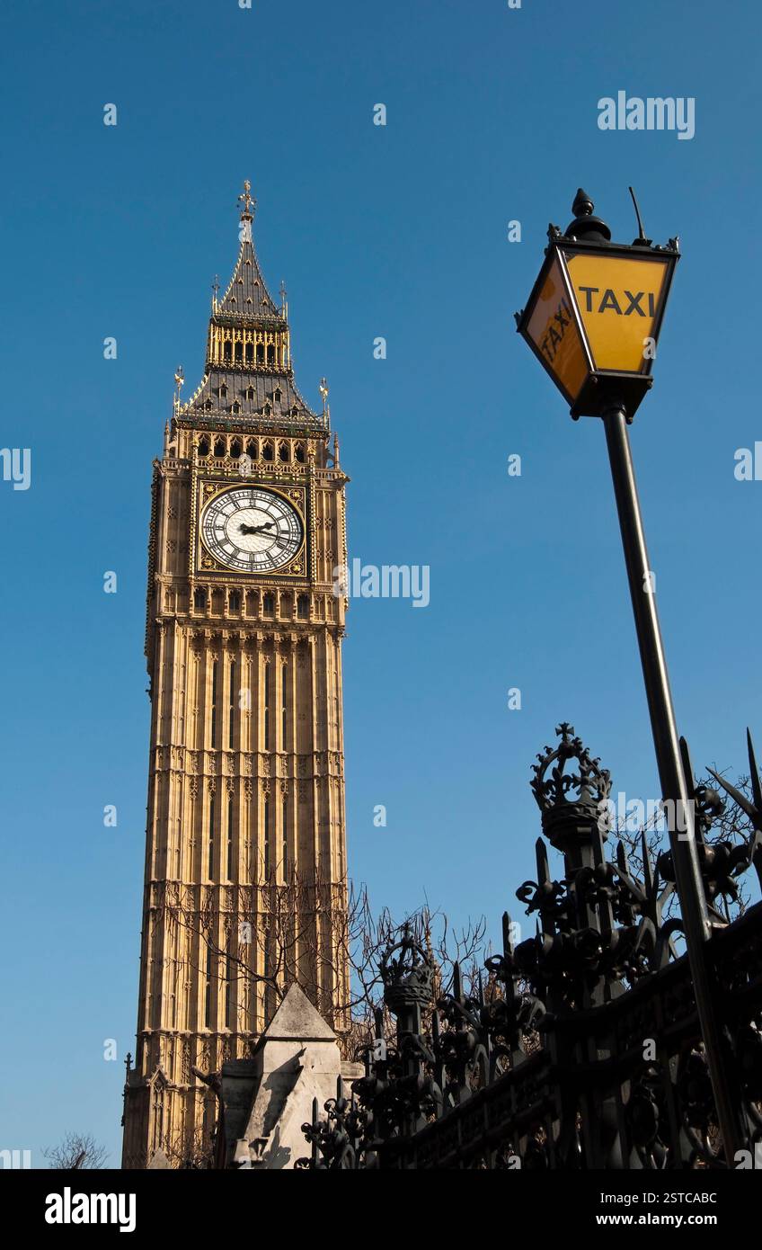 The Clock Tower in London Stock Photo - Alamy