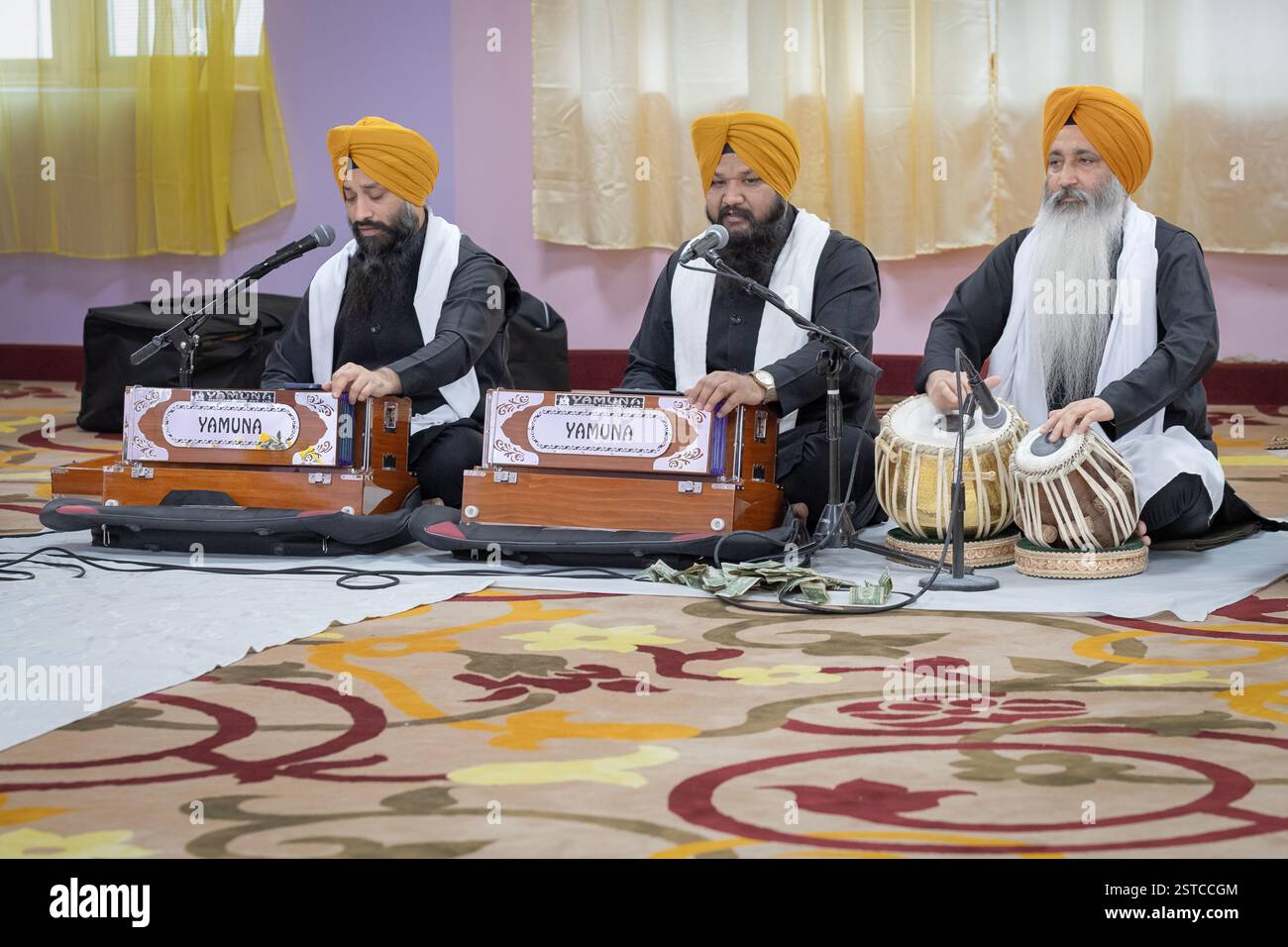 Harmonium sikh hi-res stock photography and images - Alamy