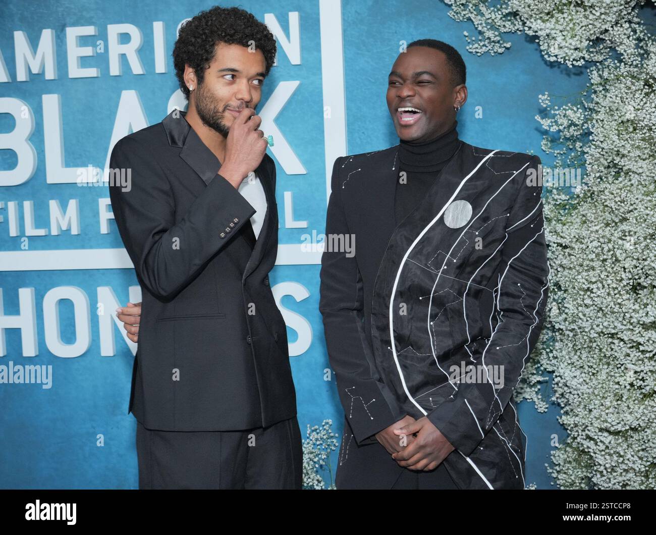 L r brandon wilson and ethan herisse hi-res stock photography and ...