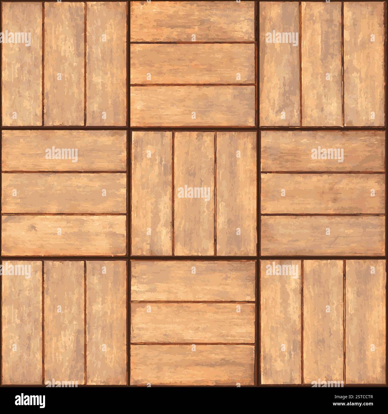 Seamless texture - wooden plaque wall Stock Photo - Alamy