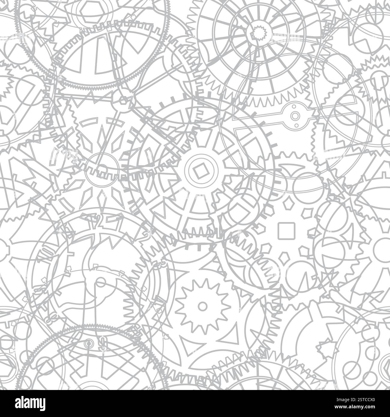 Seamless texture- time gears Stock Photo - Alamy