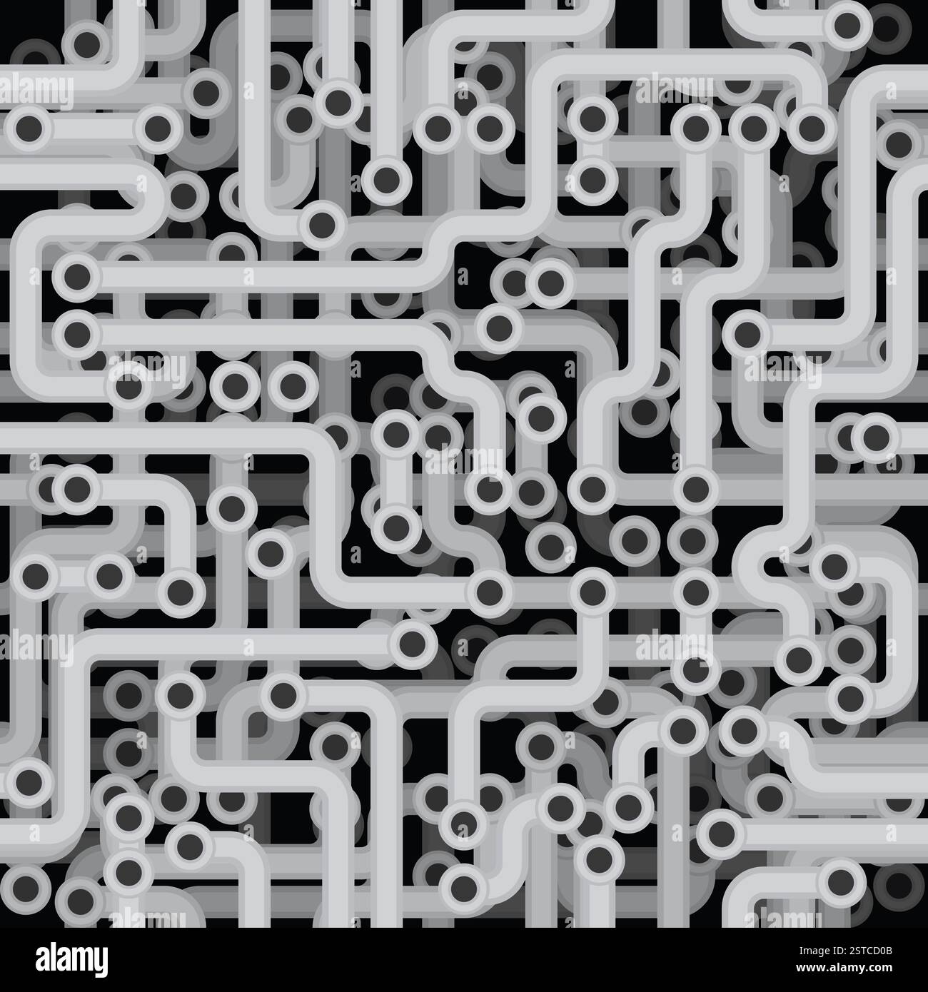 Abstract seamless texture - electrical engineering Stock Photo - Alamy