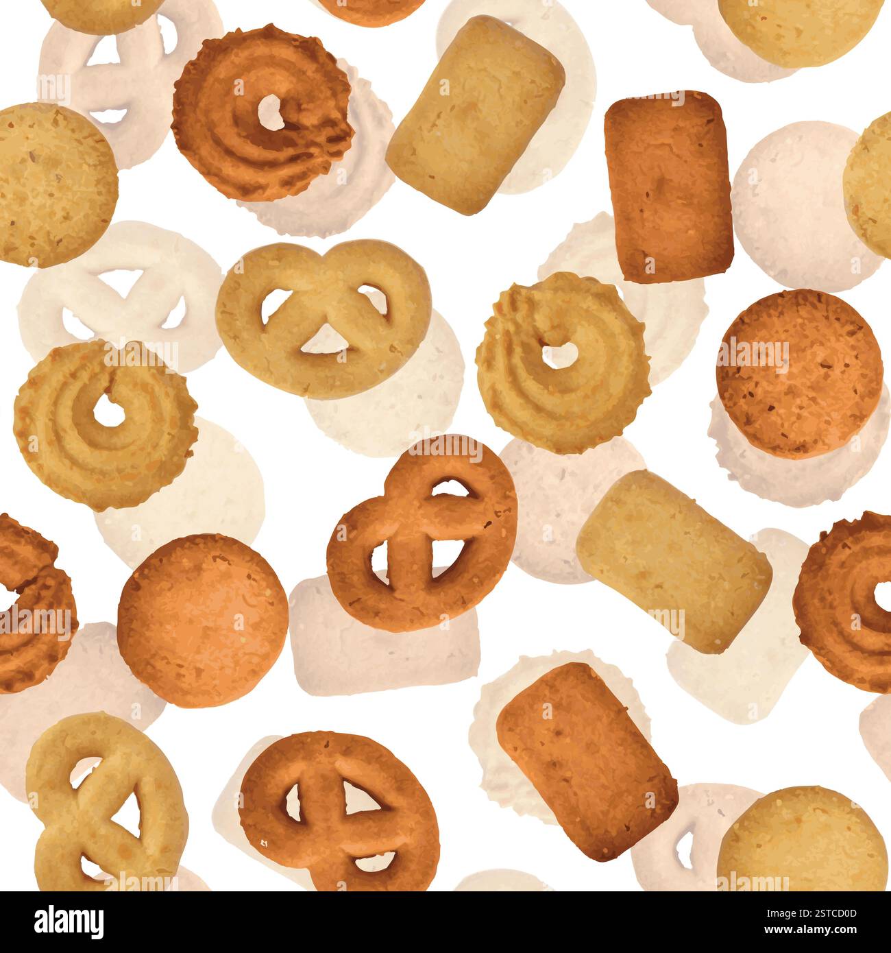 Cookies wallpaper Cut Out Stock Images & Pictures - Alamy