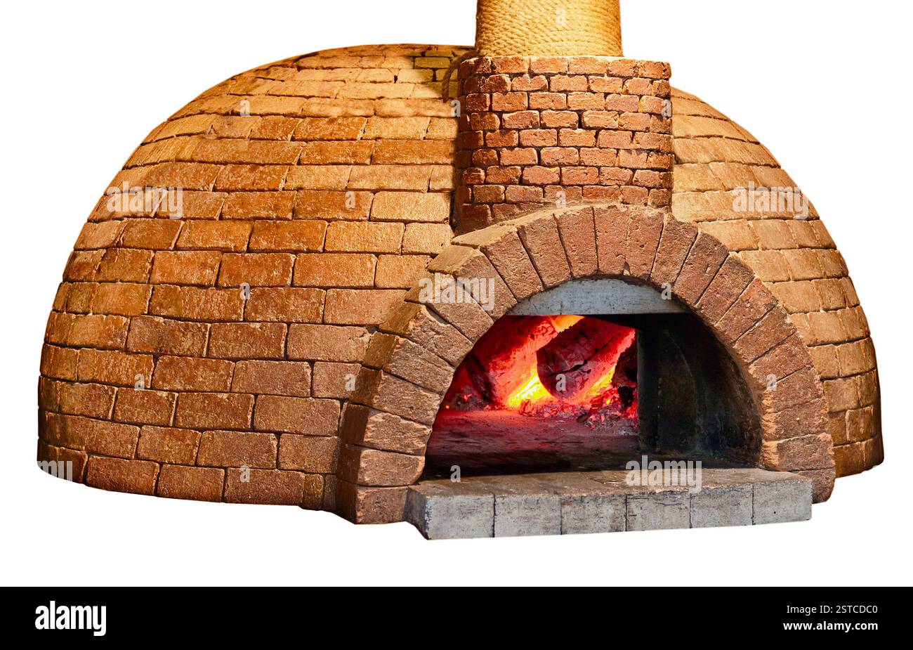 Old bread oven isolated on white background Stock Photo - Alamy