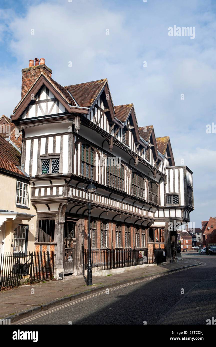 Southampton England UK February 2025. Tudor House Museum. Grade I ...
