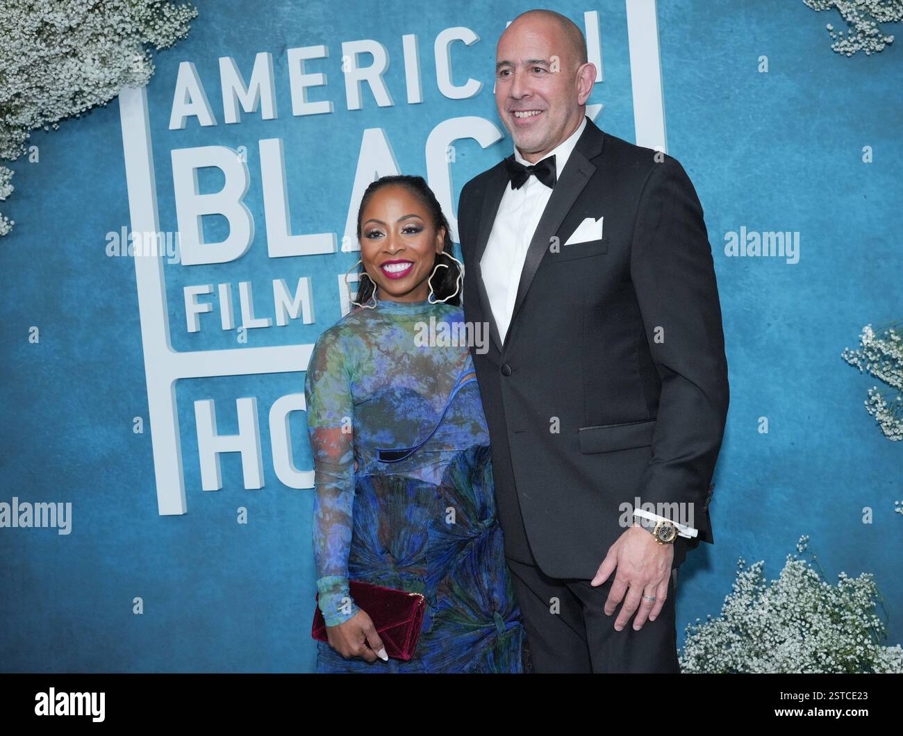 Los Angeles, USA. 17th Feb, 2025. (L-R) Patrice Le Goy and Keith Le Goy ...