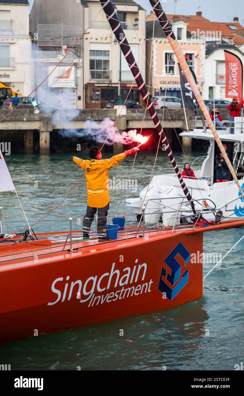 Jingkun Xu arrival (Singchain Team Haikou) at the thirtieth place of ...