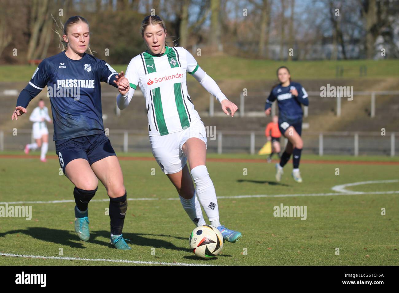 Mönchengladbach, Deutschland 16. Februar 2025: 2.BL - Frauen - 2024/ ...