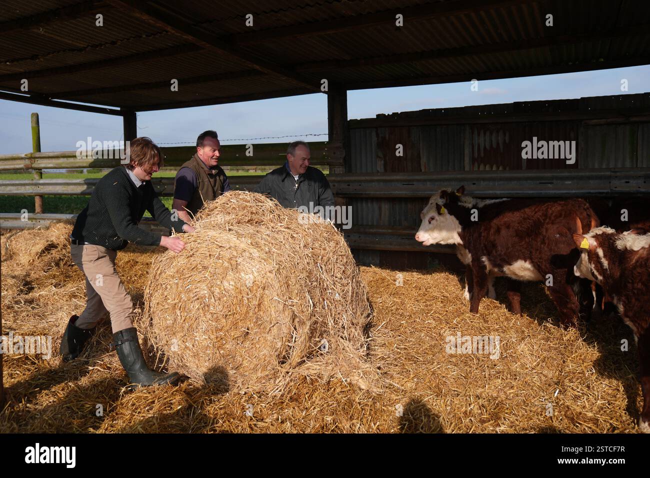 Liberal Democrats leader Sir Ed Davey (right) and LibDem MP for North ...