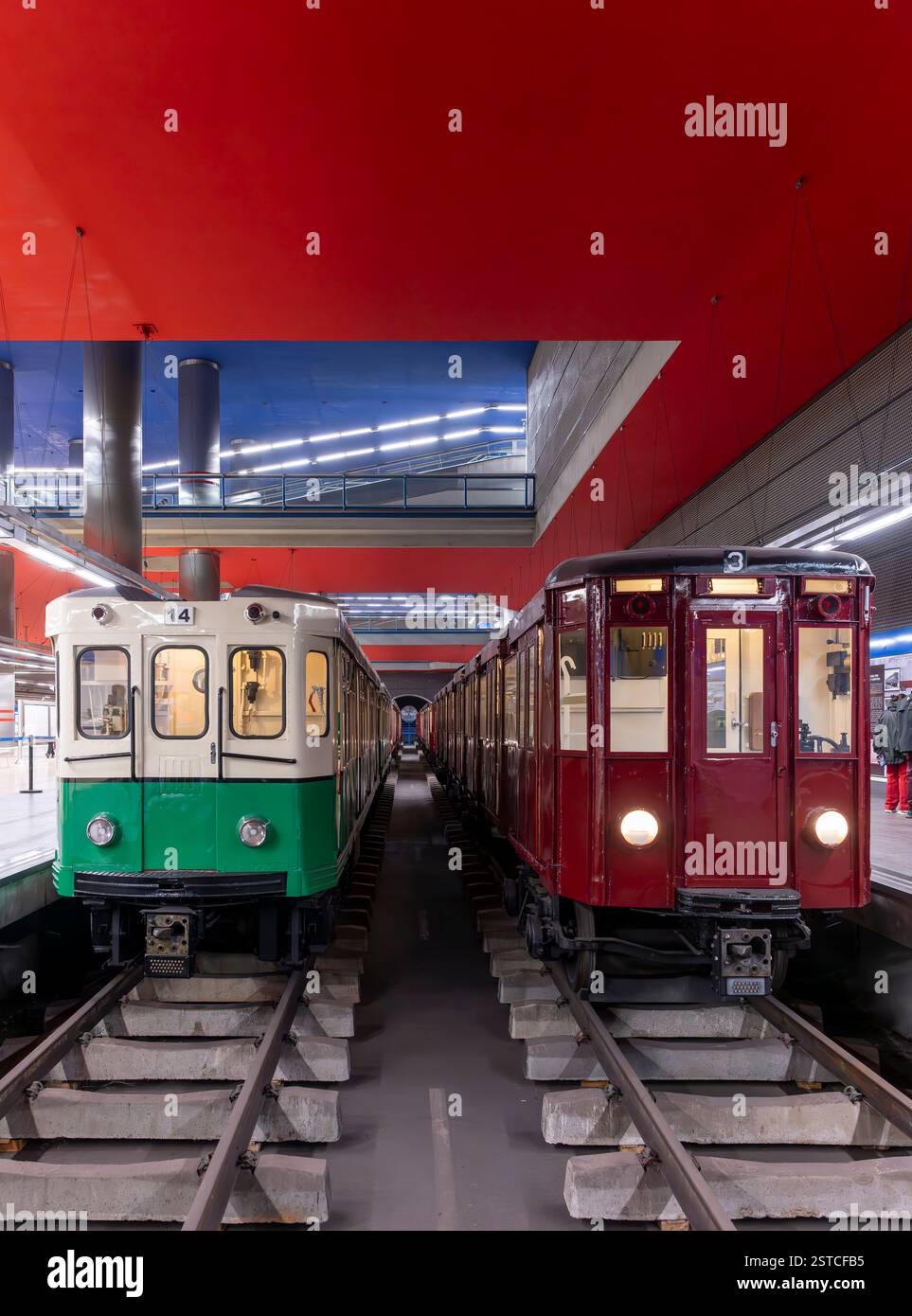 Madrid's wonderful Metro museum is located in the actual metro on two ...