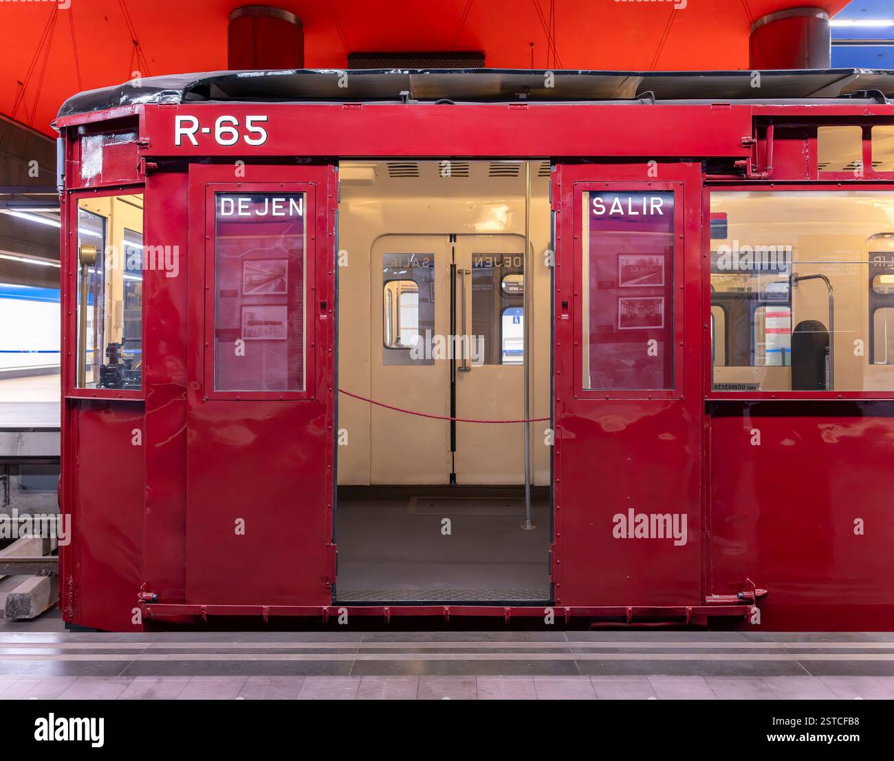 Madrid's wonderful Metro museum is located in the actual metro on two ...