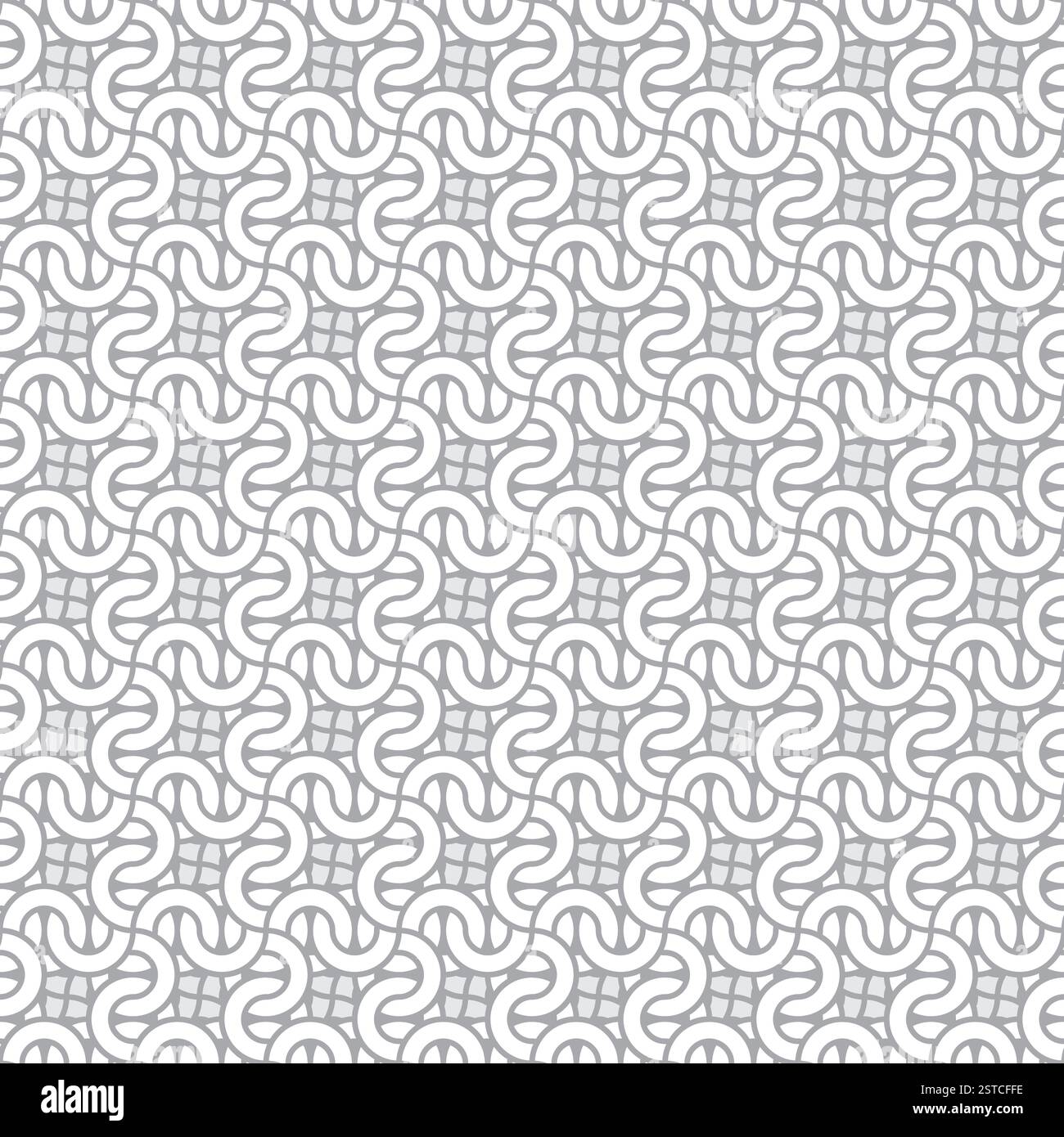 Simple seamless interlacing pattern Stock Photo - Alamy
