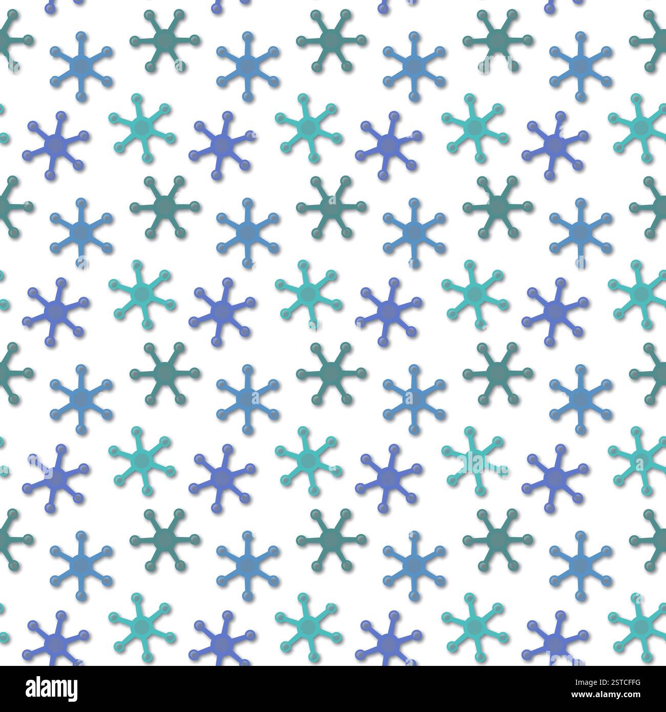 Blue and green wallpaper Cut Out Stock Images & Pictures - Alamy