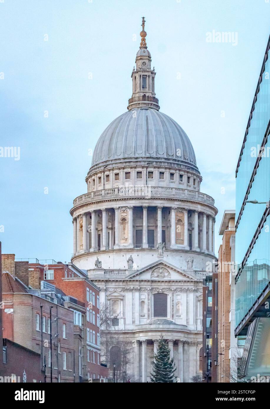 Iconic St Pauls Cathedral dome architecture structure exterior. Photo ...