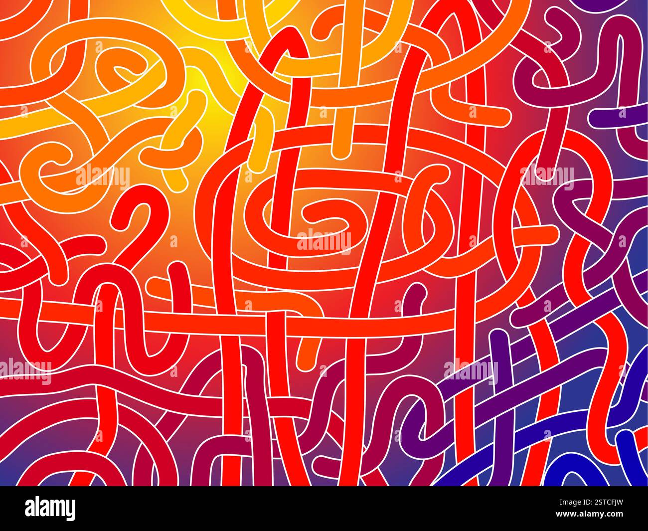 Weaving rainbow abstract background Stock Photo - Alamy