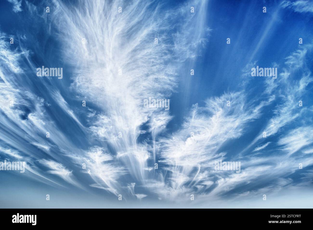 Blue clouds sky hdr weather hi-res stock photography and images - Alamy