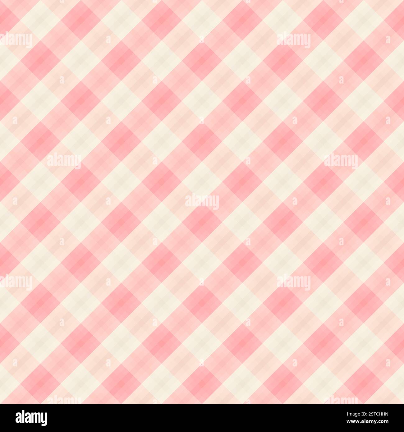 Square seamless pattern vintage pink plaid background Stock Photo - Alamy