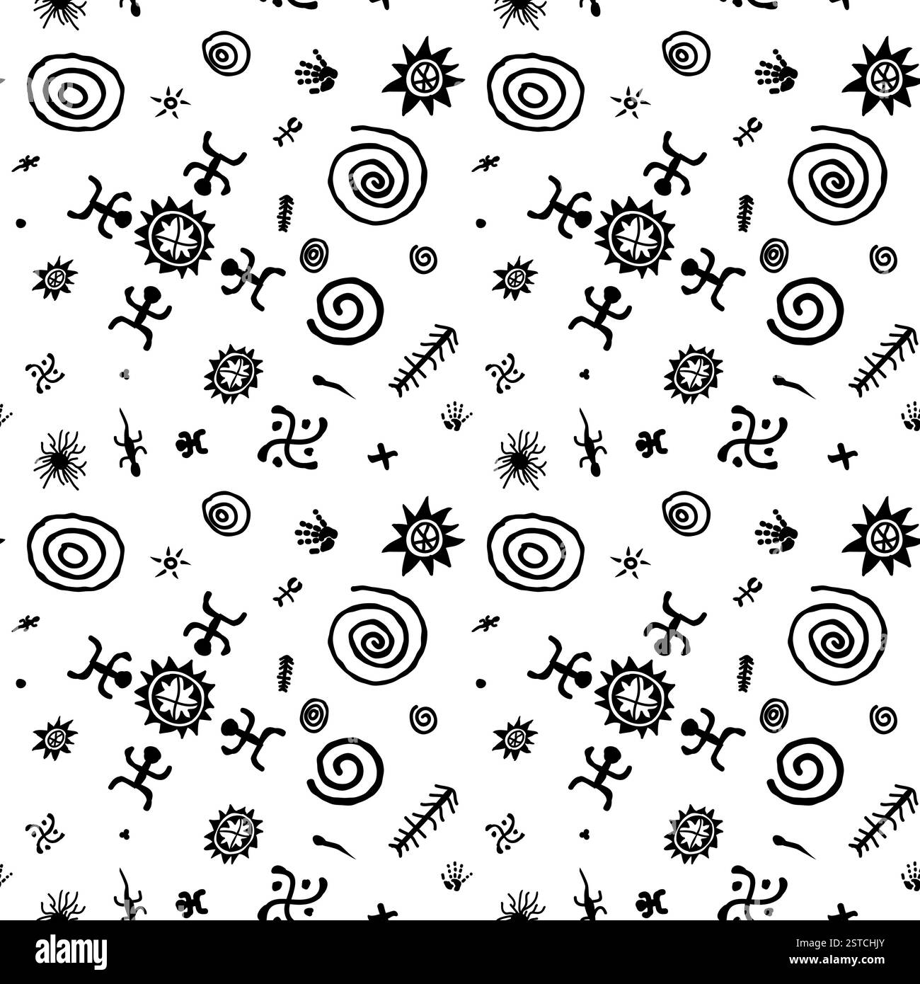 Repeating monochrome square pattern design Cut Out Stock Images ...