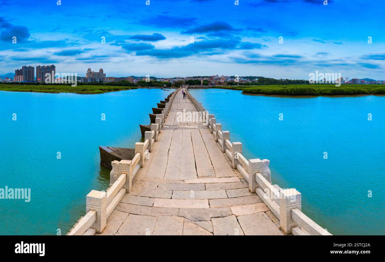 Luoyang Bridge Scenic Area, Quanzhou City, Fujian Province, China Stock ...