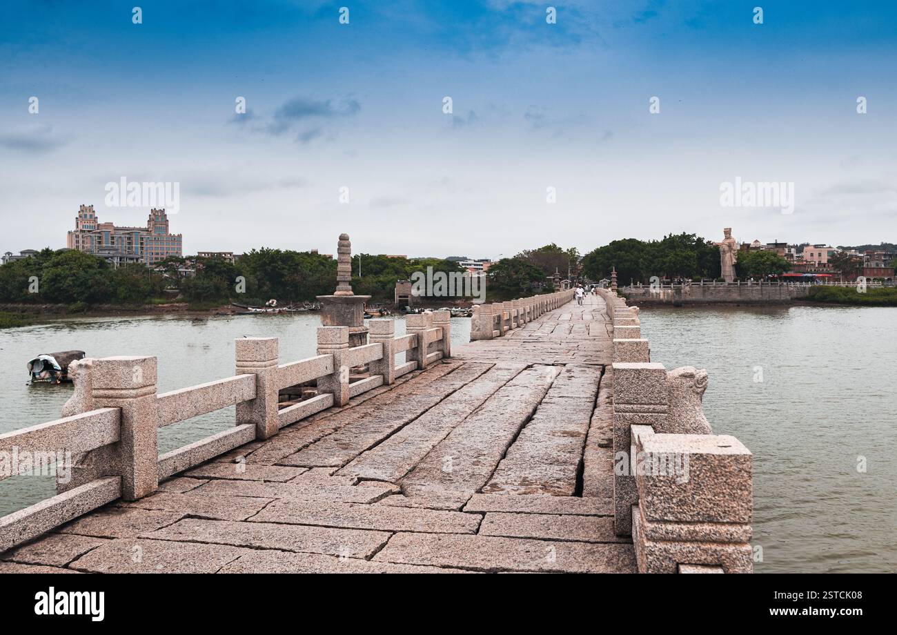 Luoyang Bridge Scenic Area, Quanzhou City, Fujian Province, China Stock ...