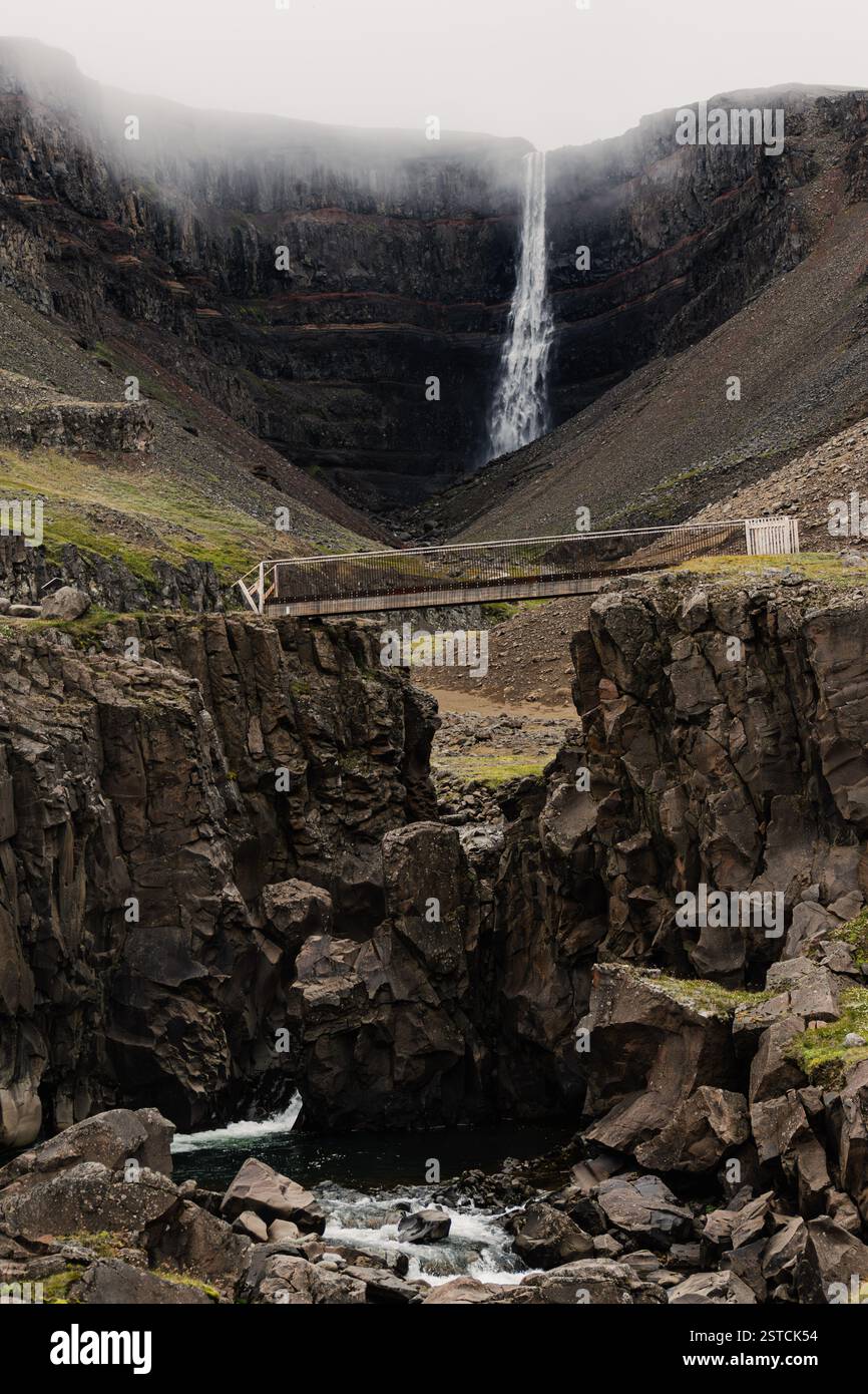 Waterfalls at Iceland Stock Photo - Alamy