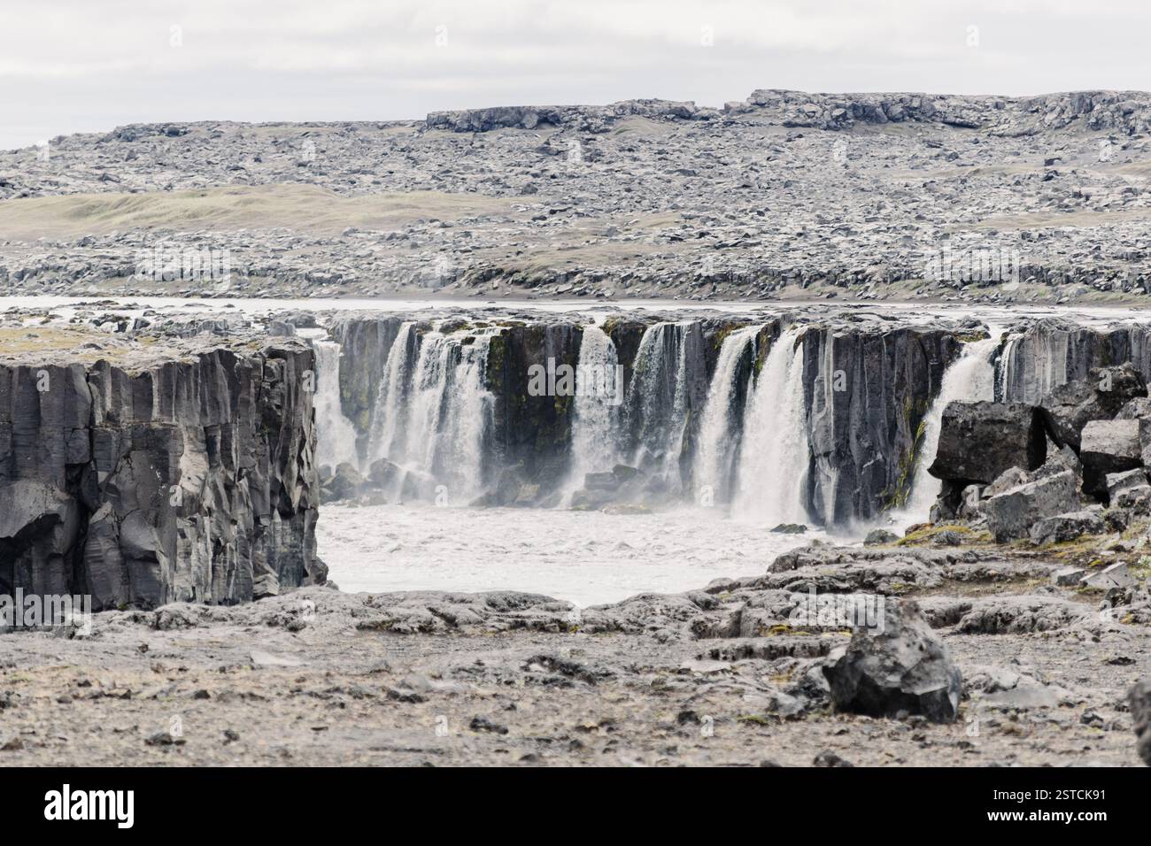 Waterfalls at Iceland Stock Photo - Alamy