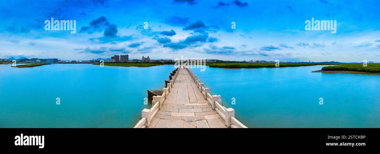 Luoyang Bridge Scenic Area, Quanzhou City, Fujian Province, China Stock ...