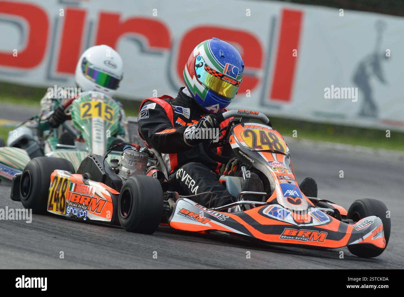Italian racing driver Alessio Rovera seen here Karting in 2012, Rovera ...