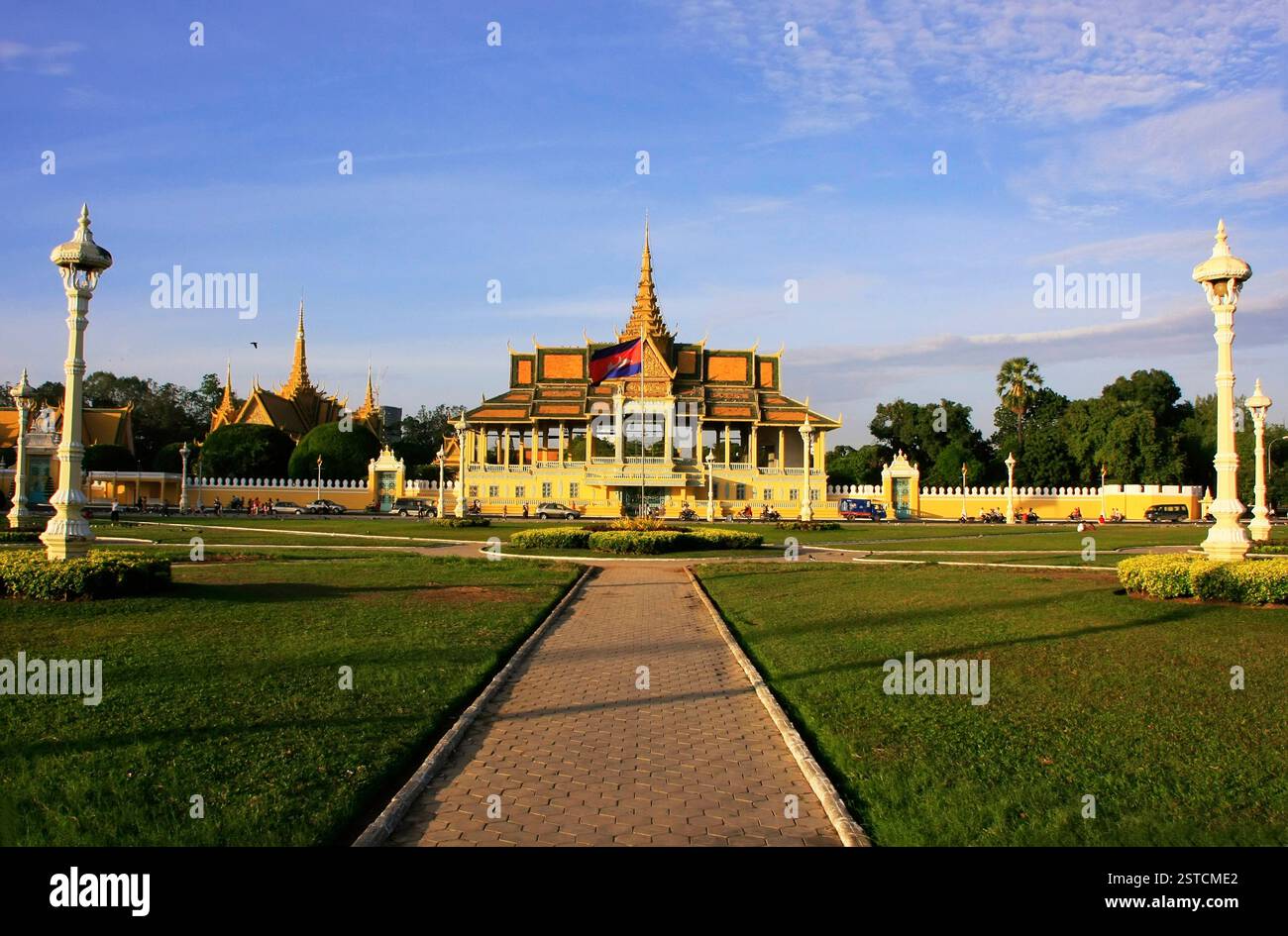Moonlight Pavailion, Royal Palace, Phnom Penh, Cam Stock Photo - Alamy