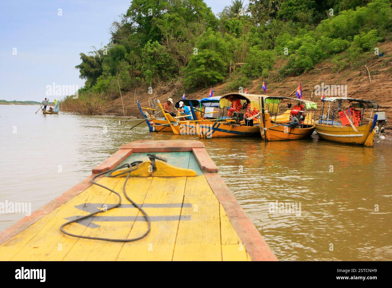 Colorful river boats hi-res stock photography and images - Alamy