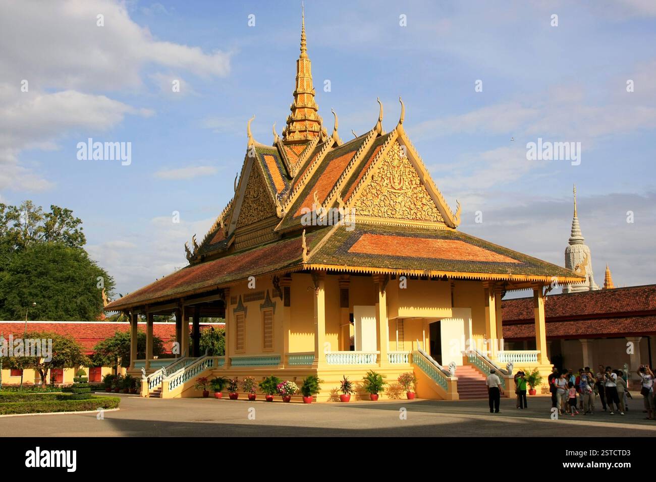 Phochani Pavilion, Royal Palace complex Stock Photo - Alamy