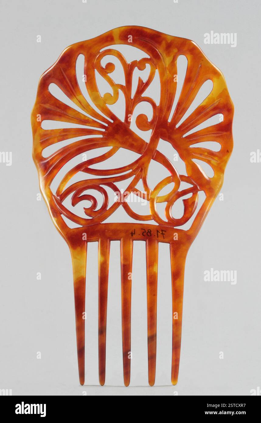 Room featuring openwork shell design with palmettes, croissant, stems ...