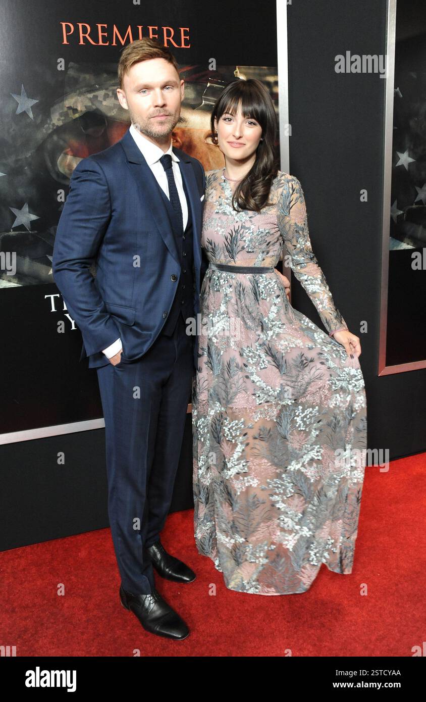 Scott Haze arriving at the premiere of 'Thank You For Your Service' at ...