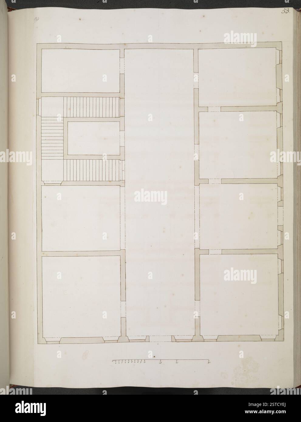 An antique map from the BL King's Topographical Collection illustrating ...