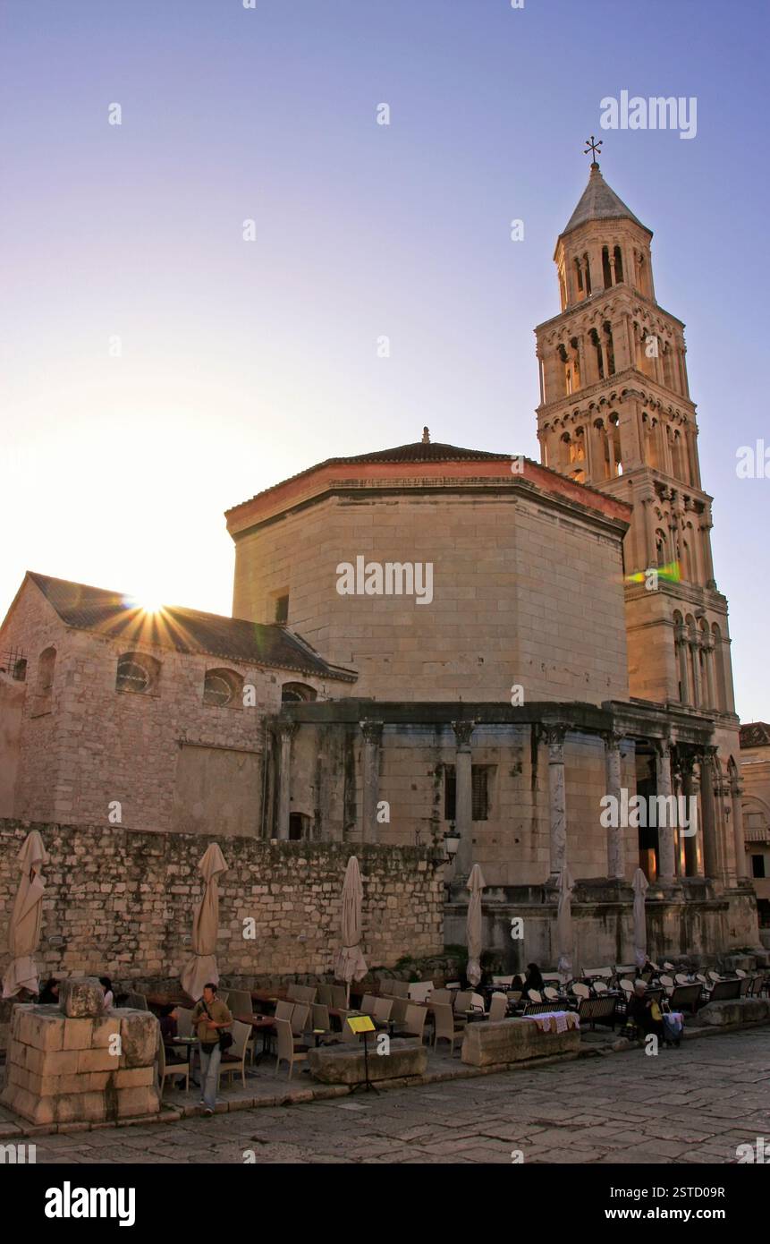Cathedral of Saint Domnius, Split, Croatia Stock Photo - Alamy