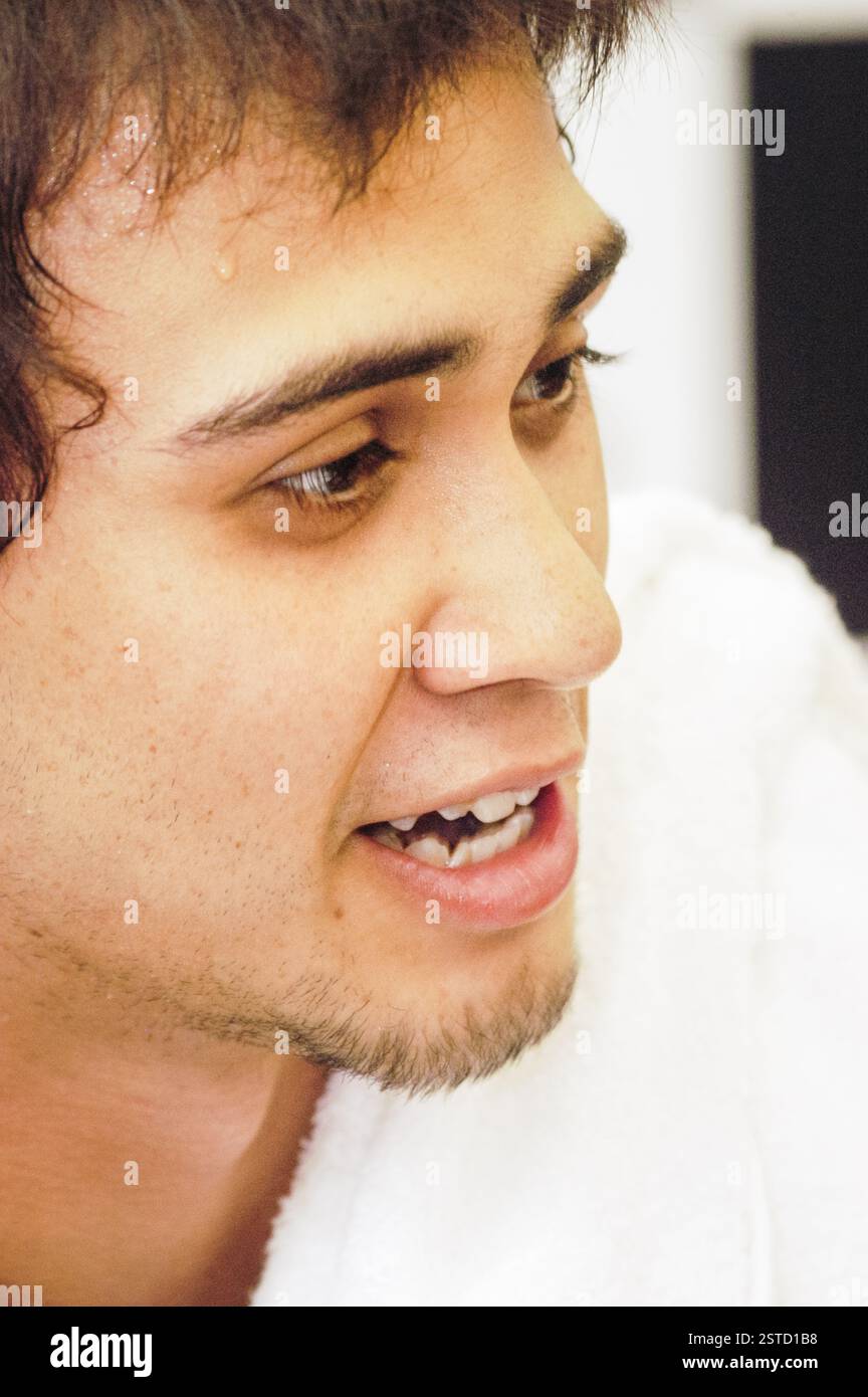 Singer BILLY CRAWFORD. Red Dragon FM Party In The Park, Coopers Field ...