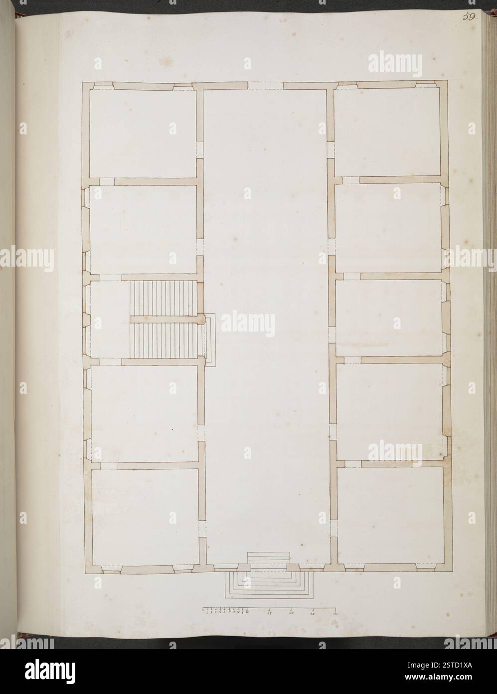 A map from the BL King’s Topographical Collection depicting the urban ...