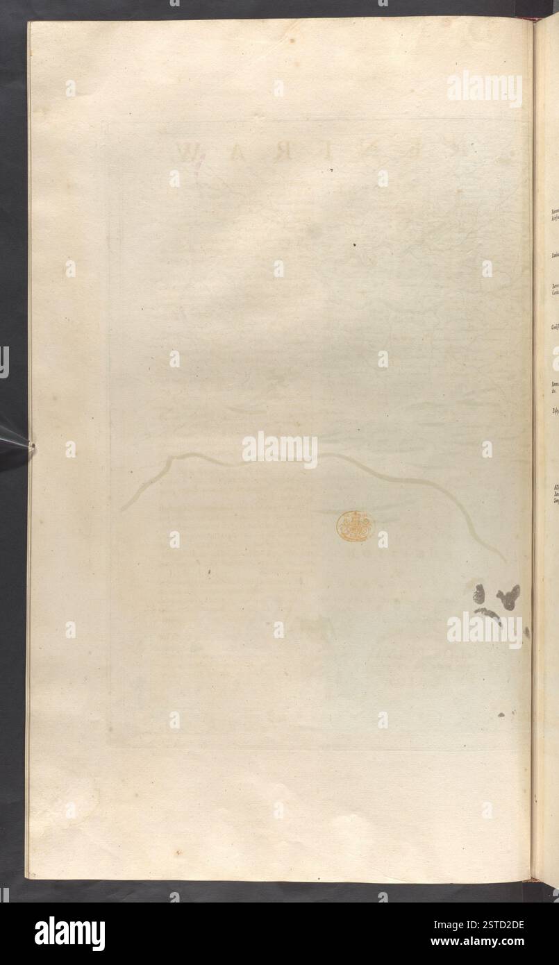 A detailed map from Volume 6 of 'Le Grand Atlas,' part of the British ...