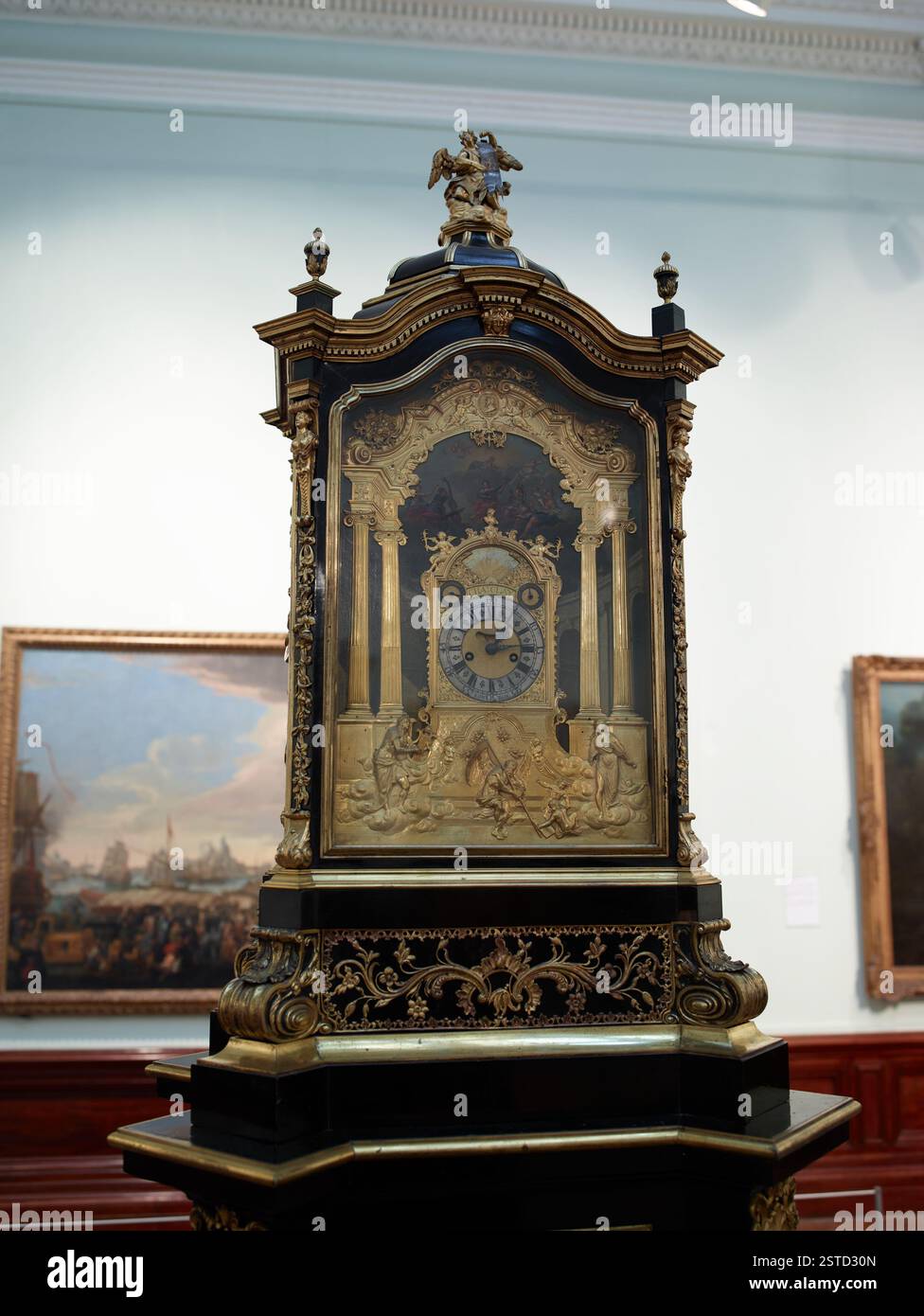 Organ clock from 1735, crafted by Charles Clay and designed by John ...