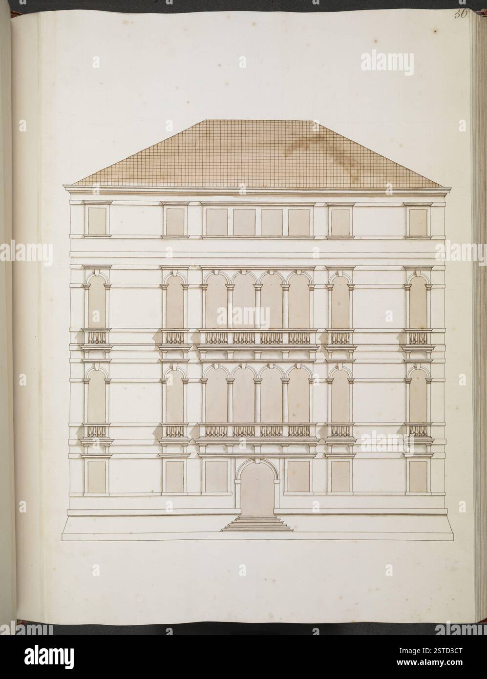 A map from the BL King's Topographical Collection illustrating Venice’s ...