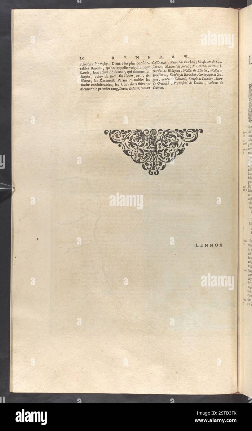 A map from Volume 6 of 'Le Grand Atlas,' featuring detailed 18th ...