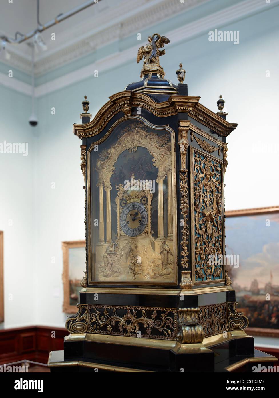 Organ clock from 1735, crafted by Charles Clay and designed by John ...