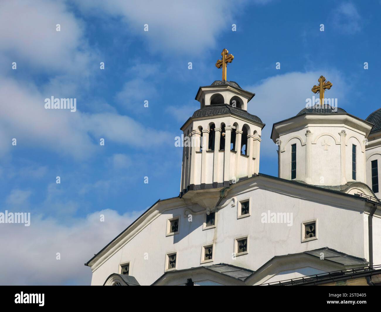 Sacred Heights – Macedonian Orthodox Church Rooftop Stock Photo - Alamy