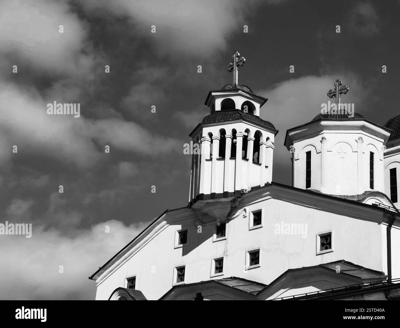 Peaceful sacred scene Black and White Stock Photos & Images - Alamy
