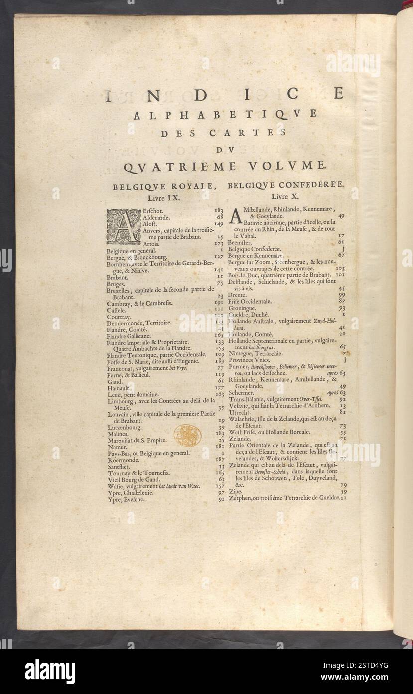 The BL King’s Topographical Collection, Le Grand Atlas, Volume 4 ...