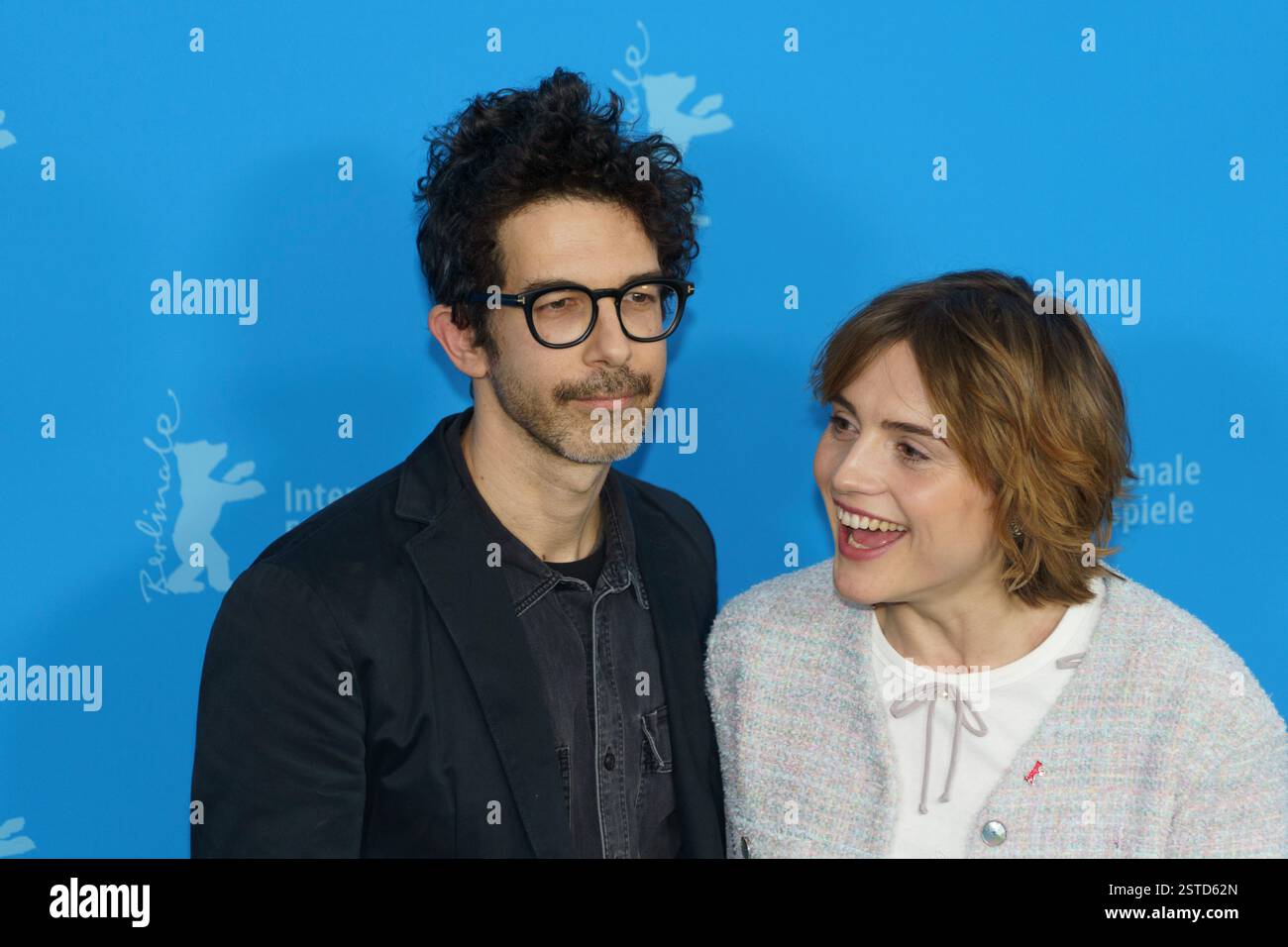 Berlin, Germany. 15th Feb, 2025. Sol Bondy, Michael Chernus, Alexander ...