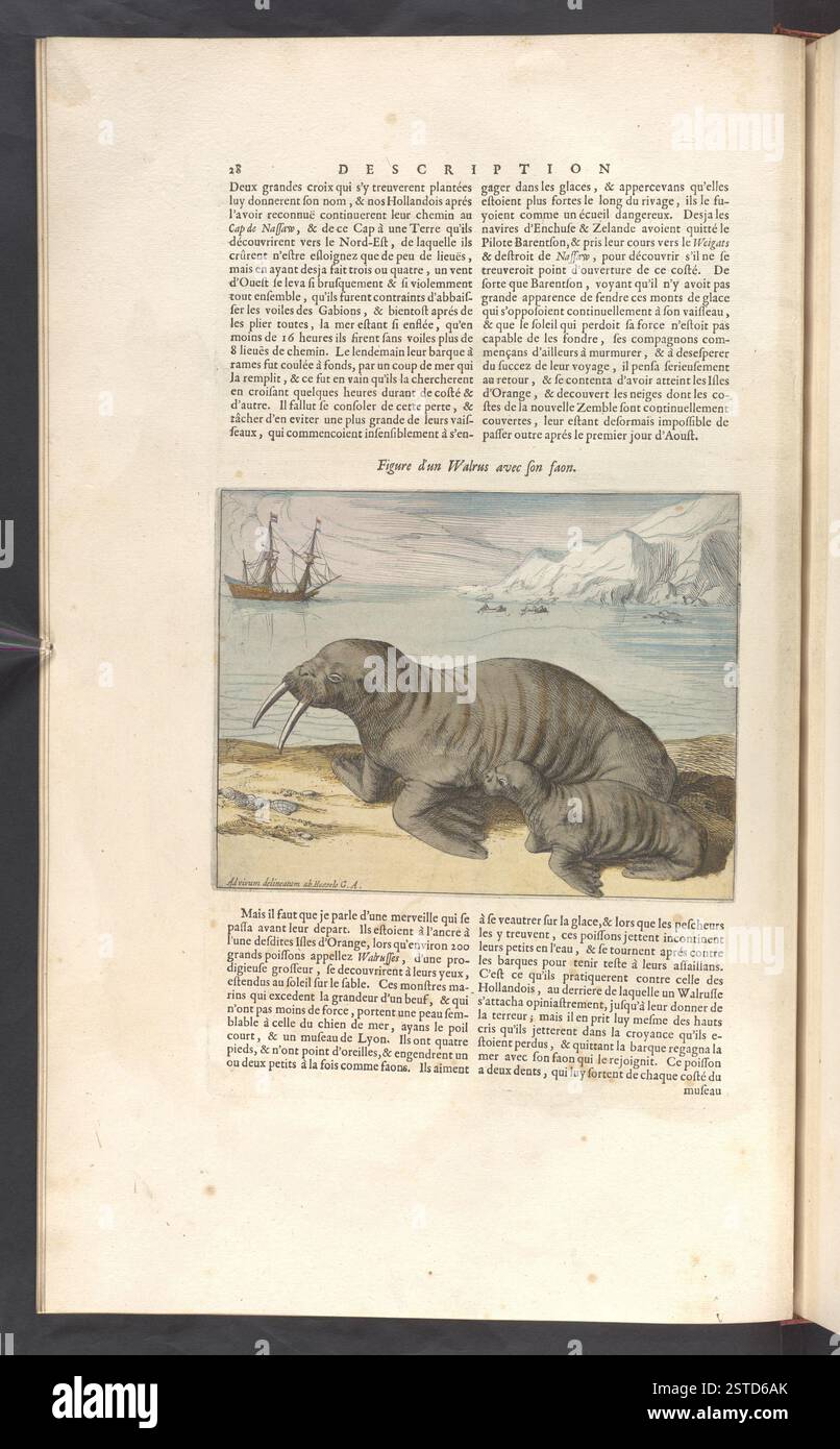 A historical map titled 'Geographie, qvi est la Premiere', part of the ...