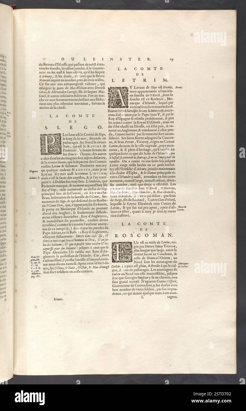A page from the sixth volume of 'Le Grand Atlas', part of the BL King’s ...